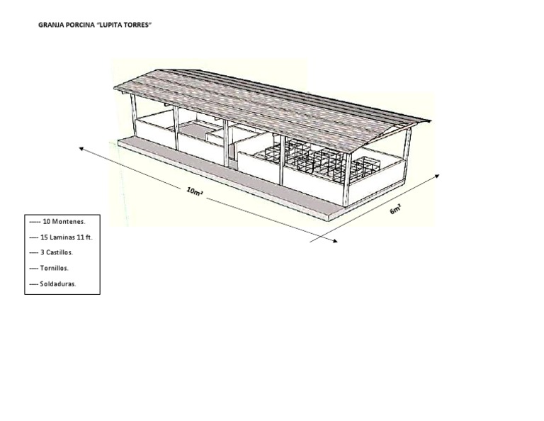 Materiales para Granja Porcina | PDF