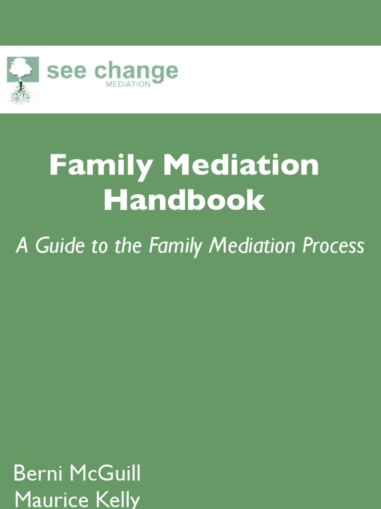Family Mediation Handbook Ireland | PDF | Mediation | Alternative ...