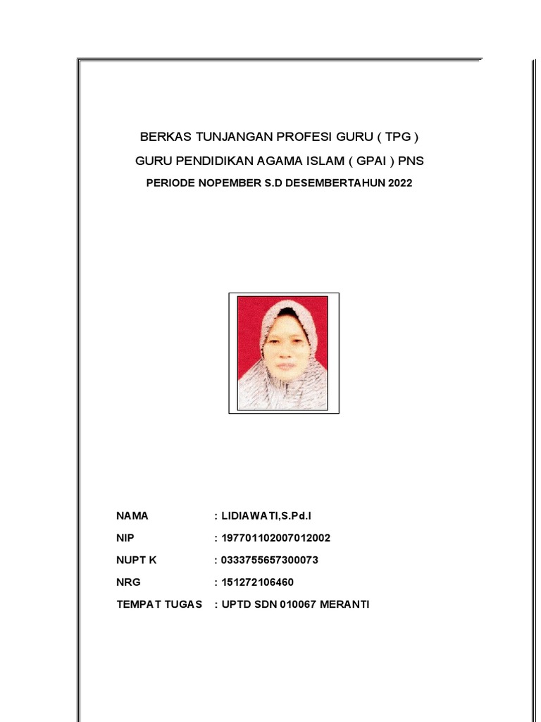 Cover Berkas TPG Lidiawati | PDF