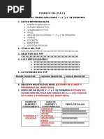 Modelo Pat y Pdc 2025 | PDF | Aprendizaje