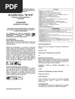 Curamycín 100: Antibiótico Agrícola Efectivo | PDF | Vómitos | Agua
