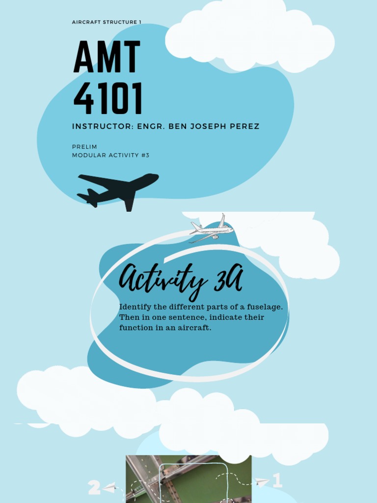 Amt 4101 Activity 3 | PDF | Fuselage | Aircraft