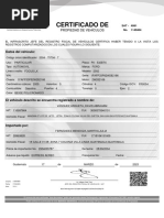 Formato para Baja y Altas de Vehiculos (SF001-V) | PDF
