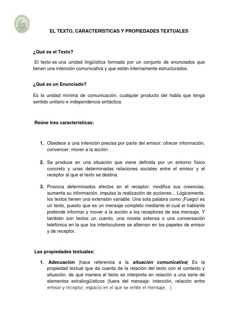 El Texto Pdf Cognición Comunicación Humana 3044