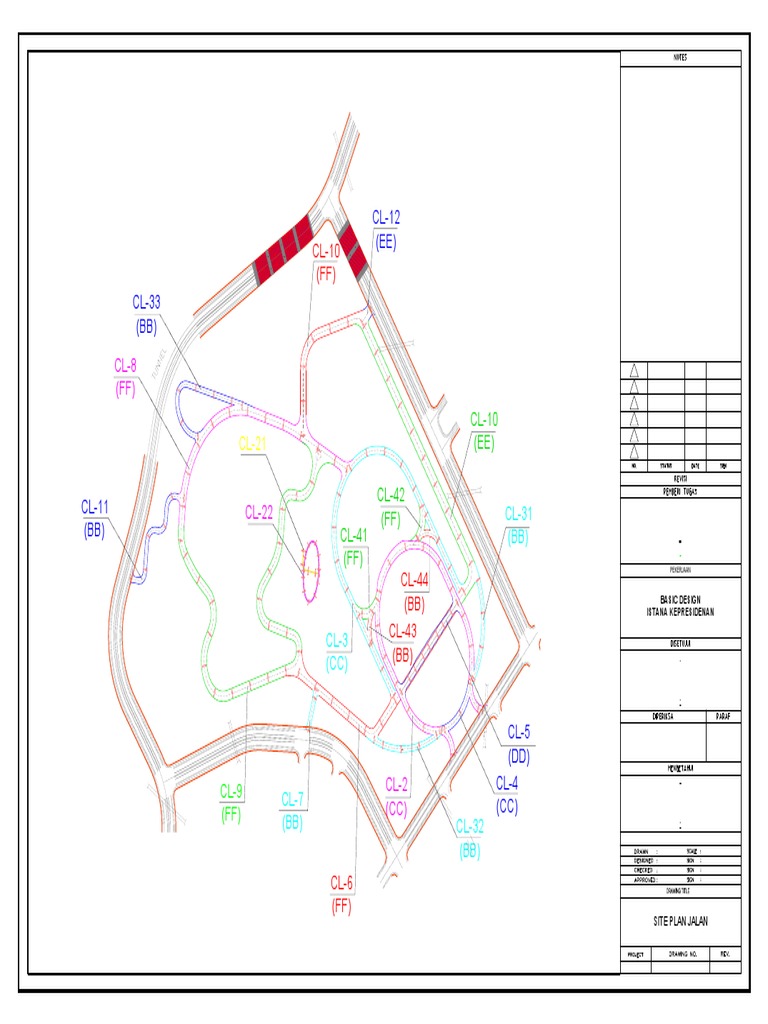 Acad Ikn Jalan Plan Profil R10+kop | PDF