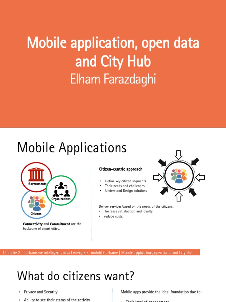 Mobile Apps and Open Data for Smart Cities | PDF | Mobile App | Data