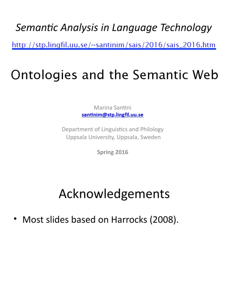 Semantic Web and Ontologies | PDF | Semantic Web | Resource Description Framework