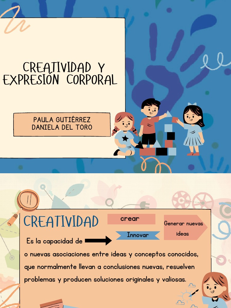 Creatividad y Expresión Corporal Infantil | PDF | Comunicación | Las ...
