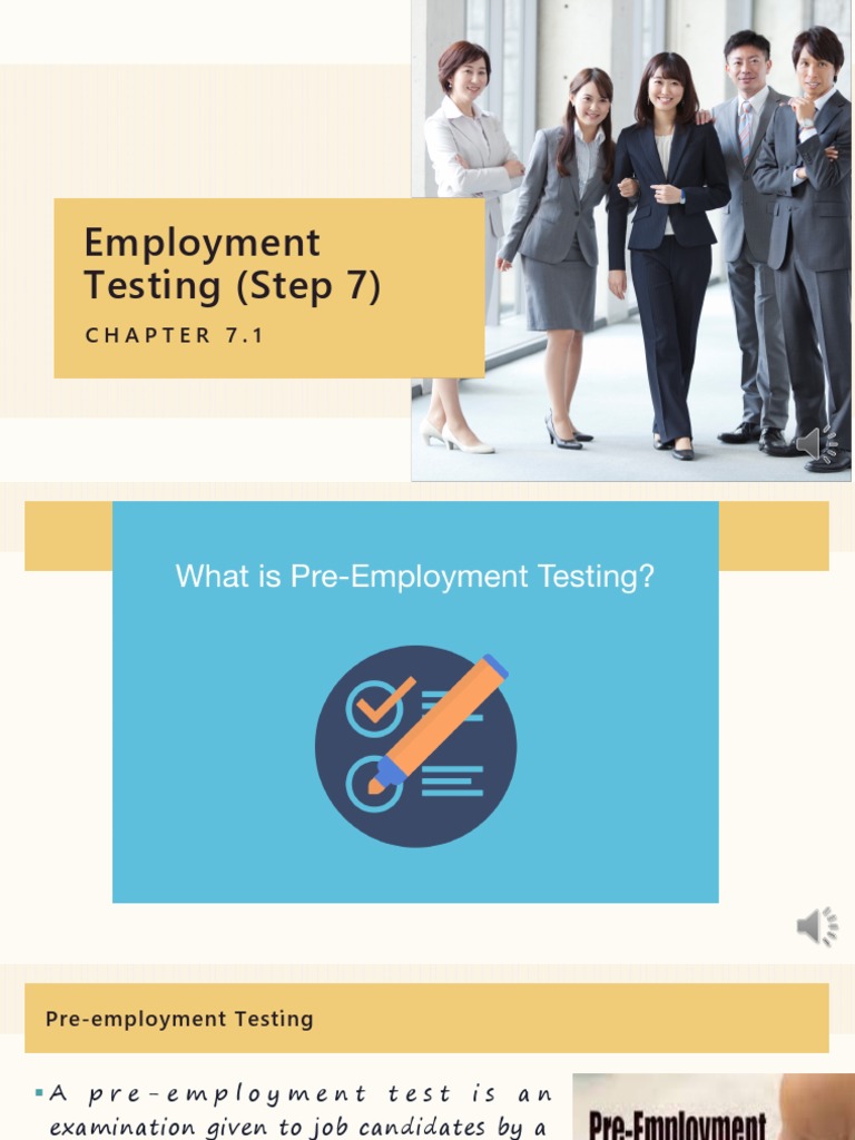 Employment Testing Step 7 PDF | PDF | Background Check | Intelligence