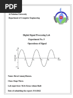 DSP Assignment 1 Solution | PDF | Algorithms | Mathematical Concepts