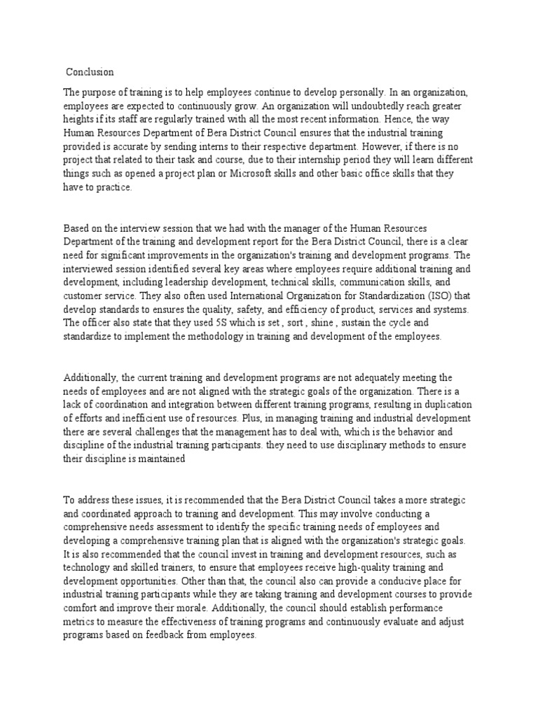 Conclusion Training | PDF | Economies | Cognition