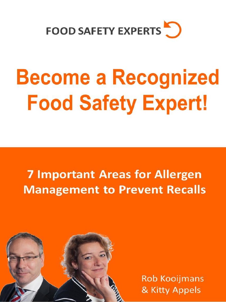 E Book Allergen Management | PDF | Warehouse | Supply Chain