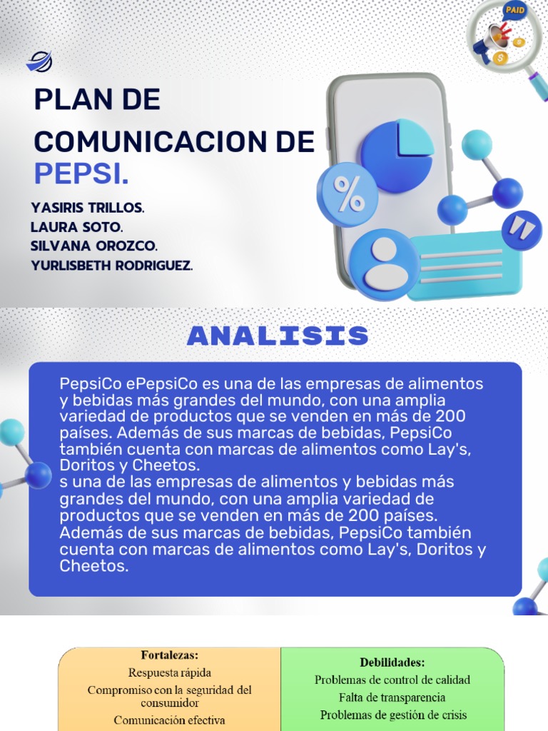 Plan de Comunicacion Pepsi | PDF | Pepsi Co | Business