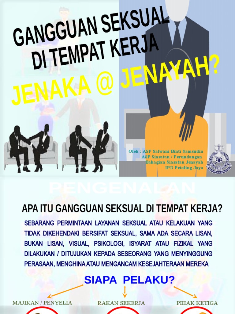 Gangguan Seksual Di Tempat Kerja | PDF