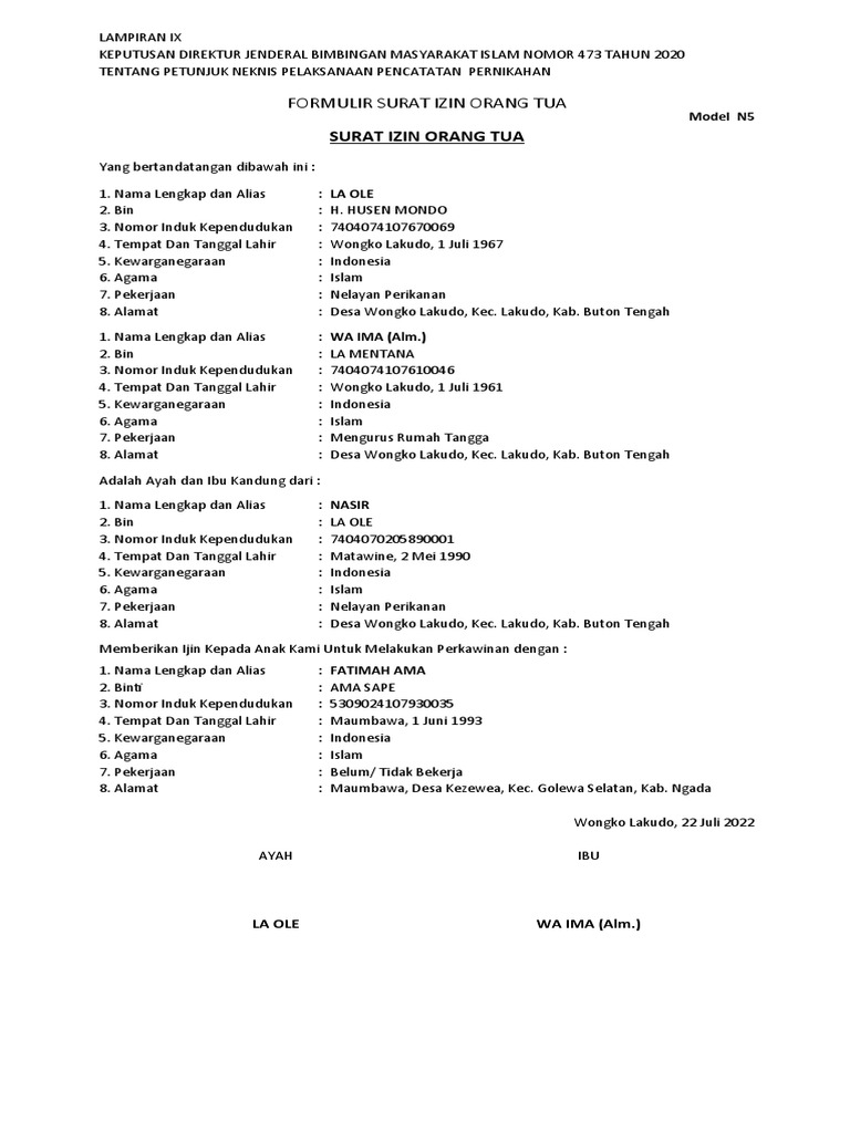 MODEL-NA Nikah | PDF