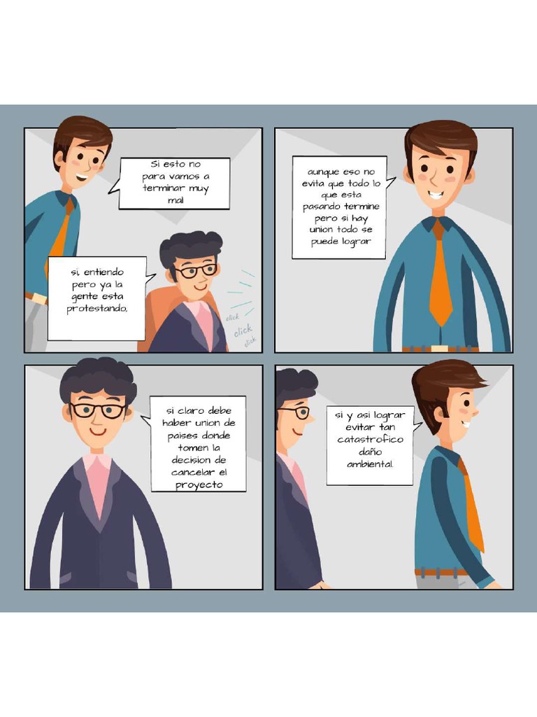 Grey Comic Strip Instagram Template - Hecho Con PosterMyWall | PDF