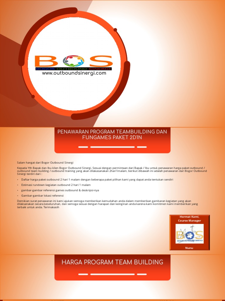 Penawaran Program 2d1n | PDF