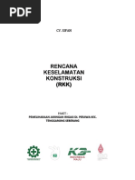 Rencana Keselamatan Konstruksi (RKK) | PDF