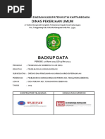 Format Back Up Data Proyek Konstruksi | PDF | Metode & Bahan Ajar