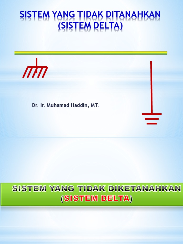 4.a. Pentanahan Sistem Delta | PDF | Sains & Matematika