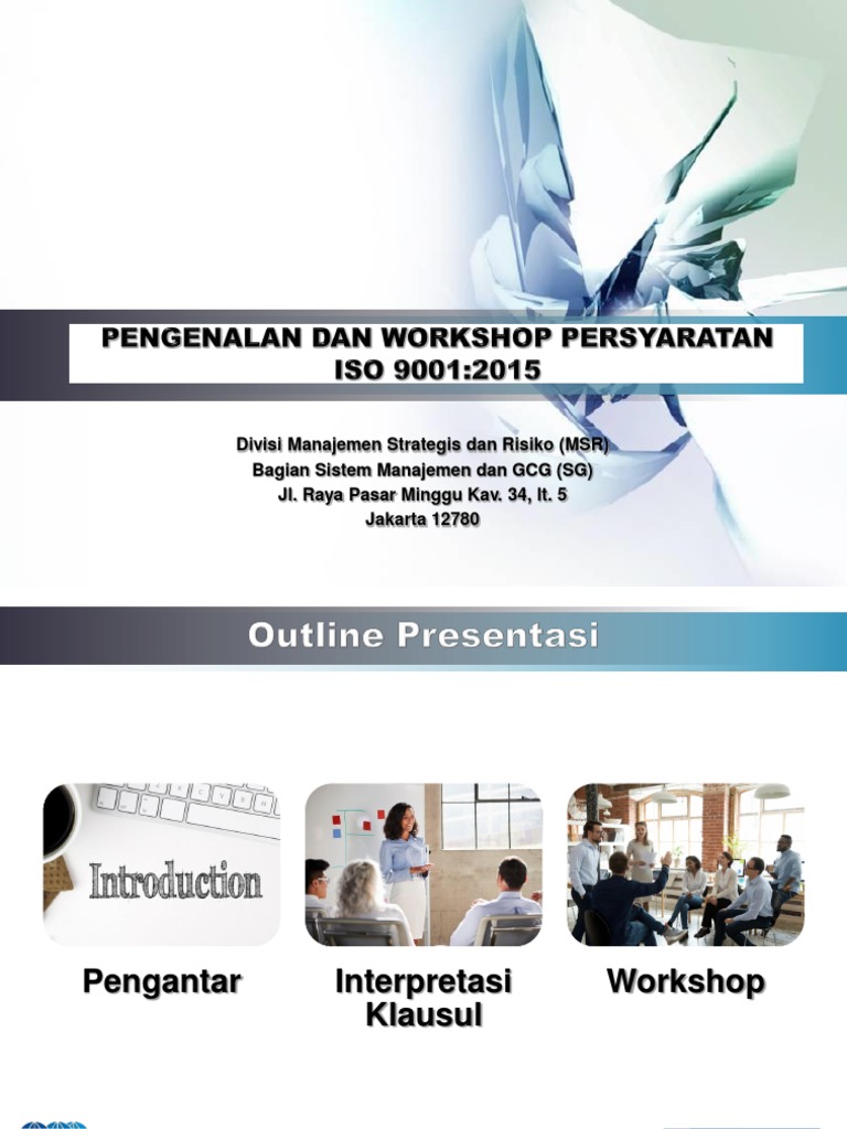 Materi Persyaratan ISO 9001 | PDF
