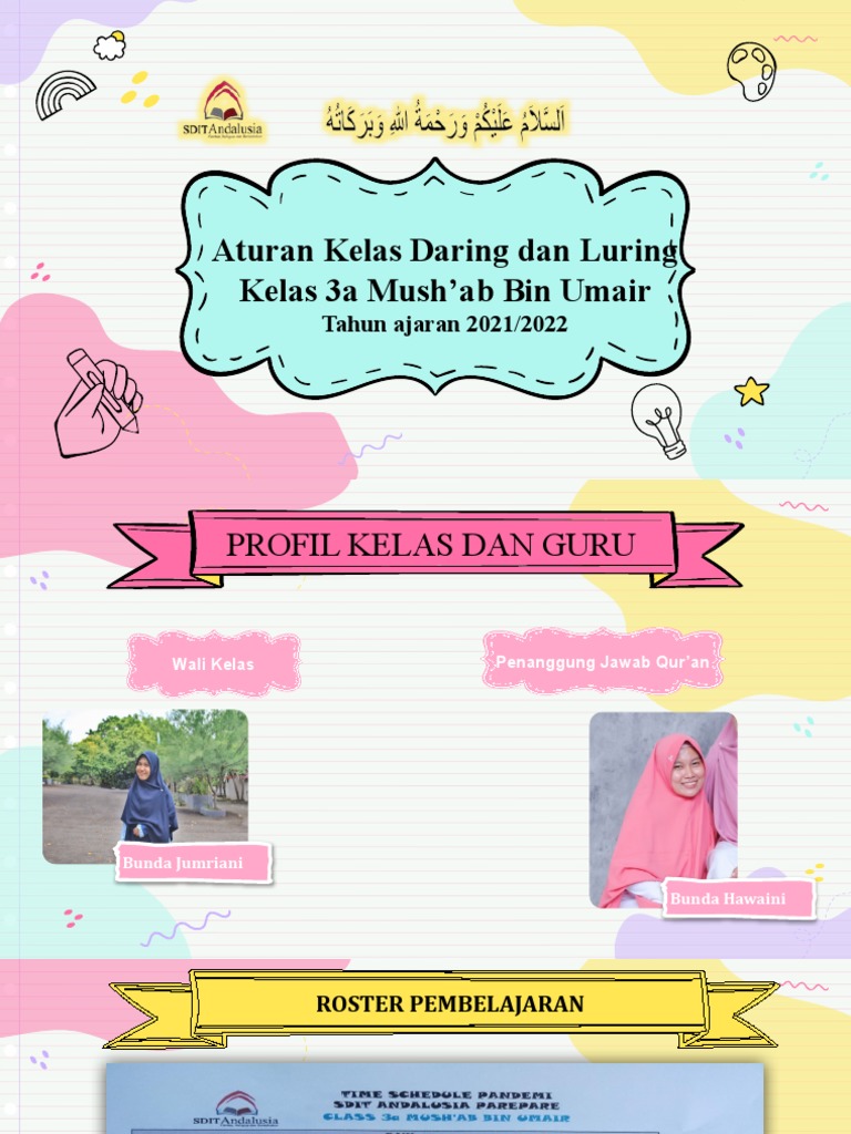 Aturan Kelas Daring & Luring-1 | PDF