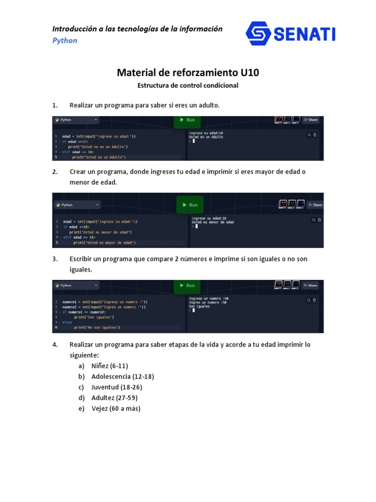 Material de Reforzamiento U10 RESUELTO | PDF