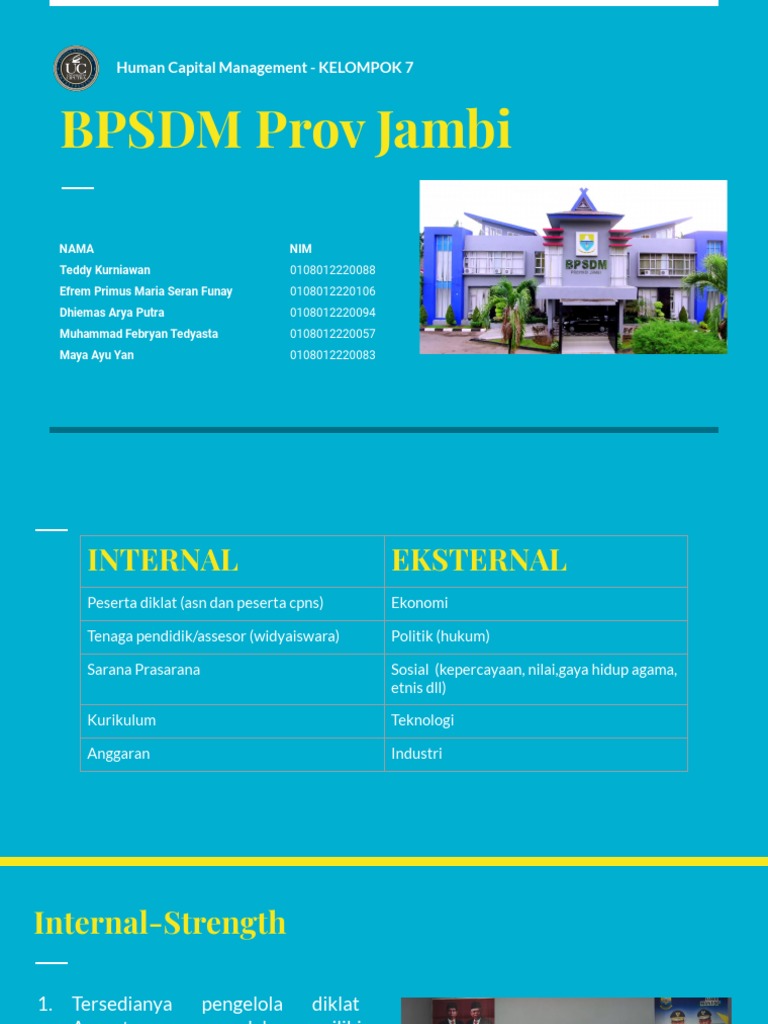 BPSDM JAMBI Pemprov Jambi | PDF | Karier & Perkembangan