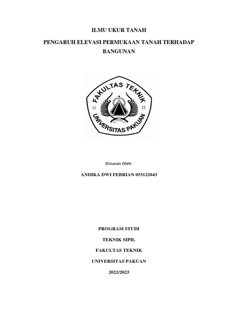 Andika Dwi Febrian | PDF | Ilmu Sosial | Perjalanan