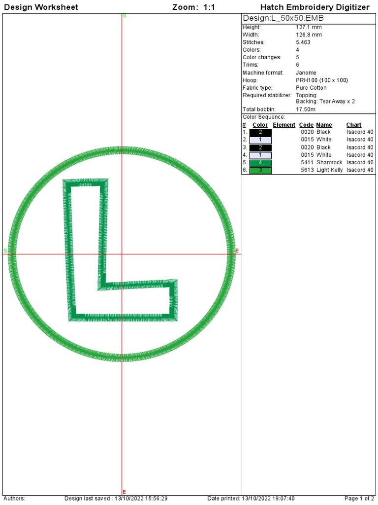 Design Worksheet | Download Free PDF | Embroidery | Textile Arts