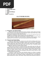 Sejarah dan Fungsi Alat Musik Seruling | PDF | Seni