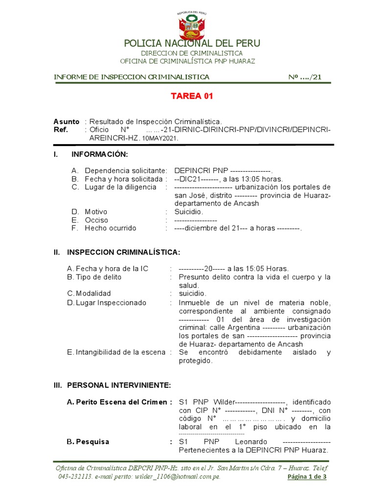 Tarea - 03 - Formato - Iec 1 1 1 2 | PDF | Derecho penal | Justicia penal