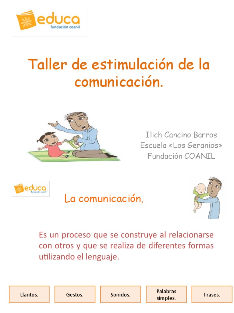 Taller de Lenguaje para Apoderados | PDF | Aquisición de idioma | Lingüística