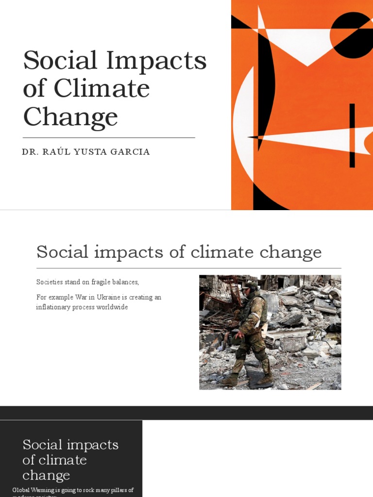 Social Impacts of Climate Change | PDF | Climate Change | Environmental ...