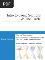 Chapter 4 Conic Sections | PDF | Algebraic Geometry | Geometric Shapes