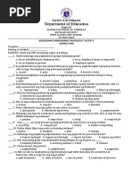 EPP 5 - PERIODICAL EXAM WITH TOS 2nd QUARTER | PDF