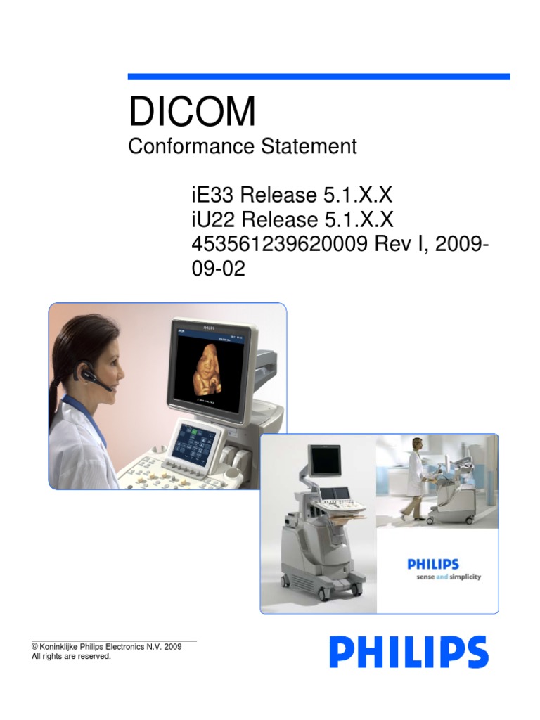DICOM Conformance Statement IE33 R5.1.x.x and IU22 R5.1.x.x | PDF | Information Science | Computing