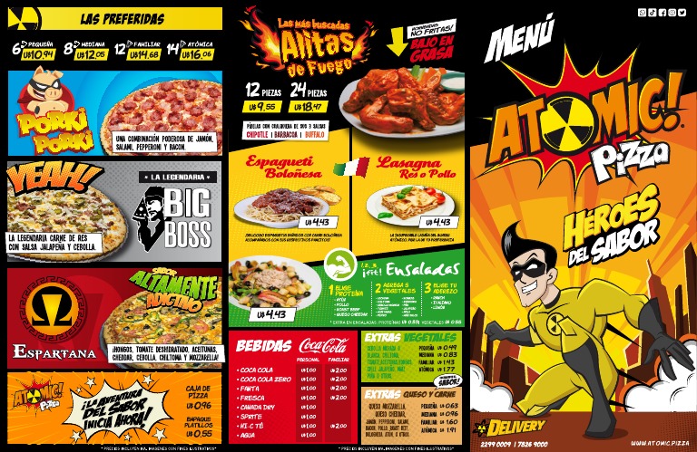 Atomic Menu LADO A Ok | PDF