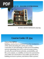 BUILDING SYSTEM DESIGN Course Orientation | PDF | System | Life Cycle ...