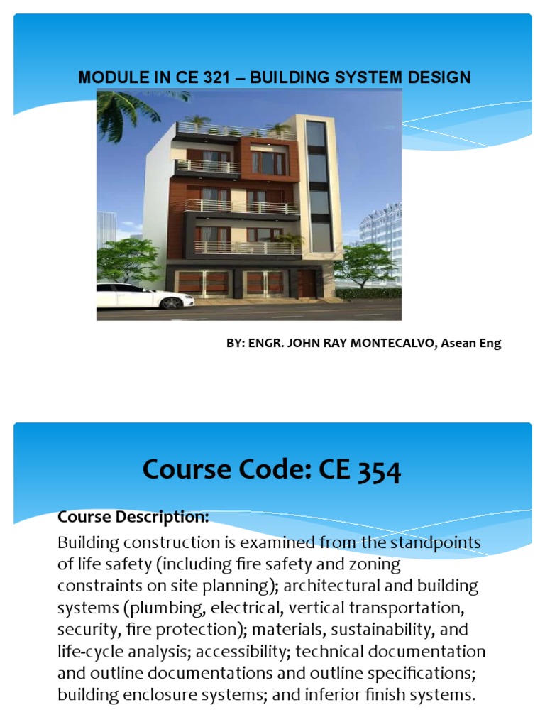 Building System Design | PDF | Building Code