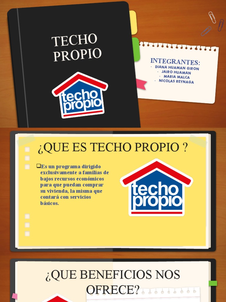 Techo Propio | PDF | Business | Economias