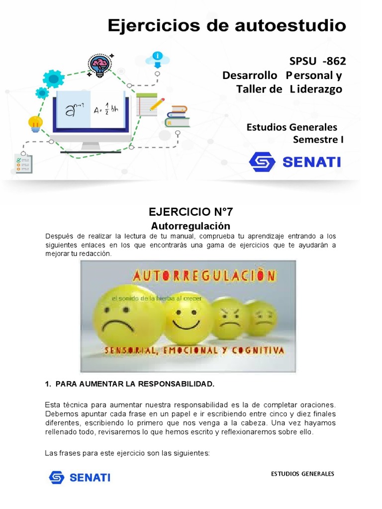 Ejercicio U7 - Trabajo | PDF | Sicología | Conceptos psicologicos