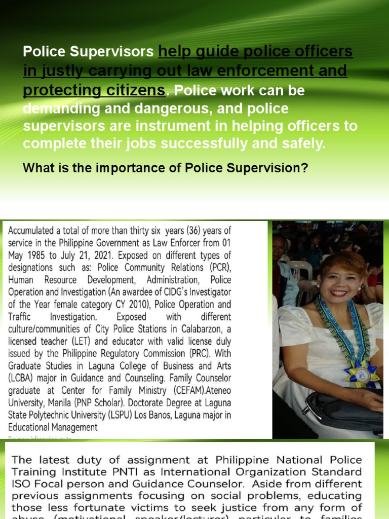 PNP Supervisionetc | PDF | Conflict Resolution | Police