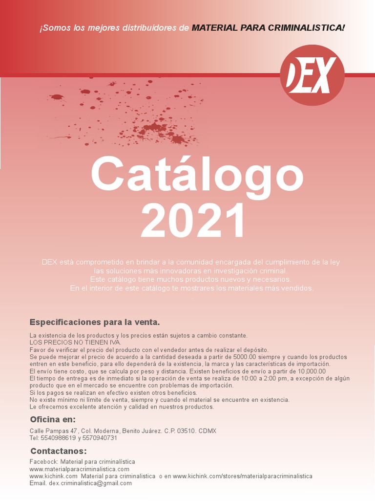 DEX Catalogo 2021-7 | Descargar gratis PDF | Diodo emisor de luz | Materiales