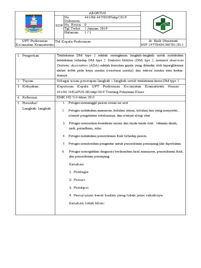 Template SOP | PDF | Pengembangan Diri | Kesehatan Holistik