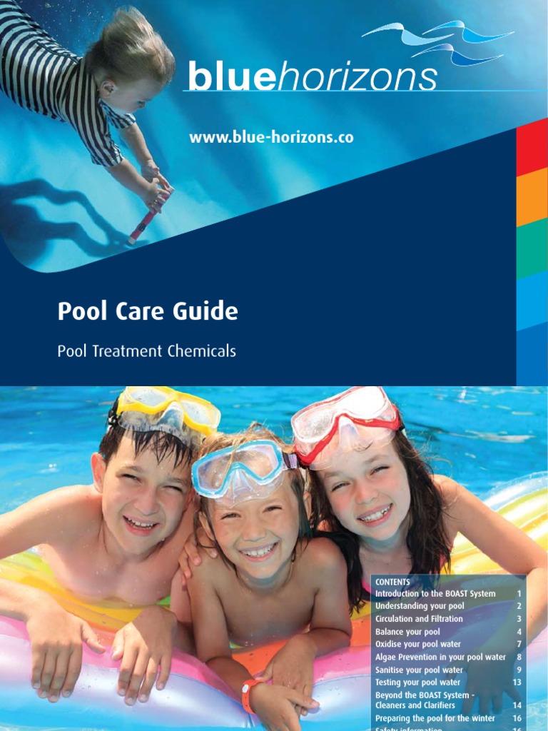 Blue_Horizons_Pool_Care_Guide | PDF | Filtration | Water