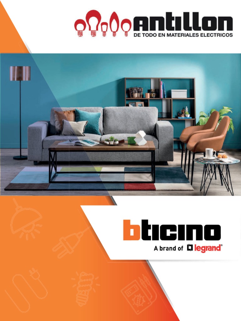 Catálogo-Bticino-Antillon-Tableros-y-flipones-1 | PDF | Laboratory Equipment | Manufactured Goods