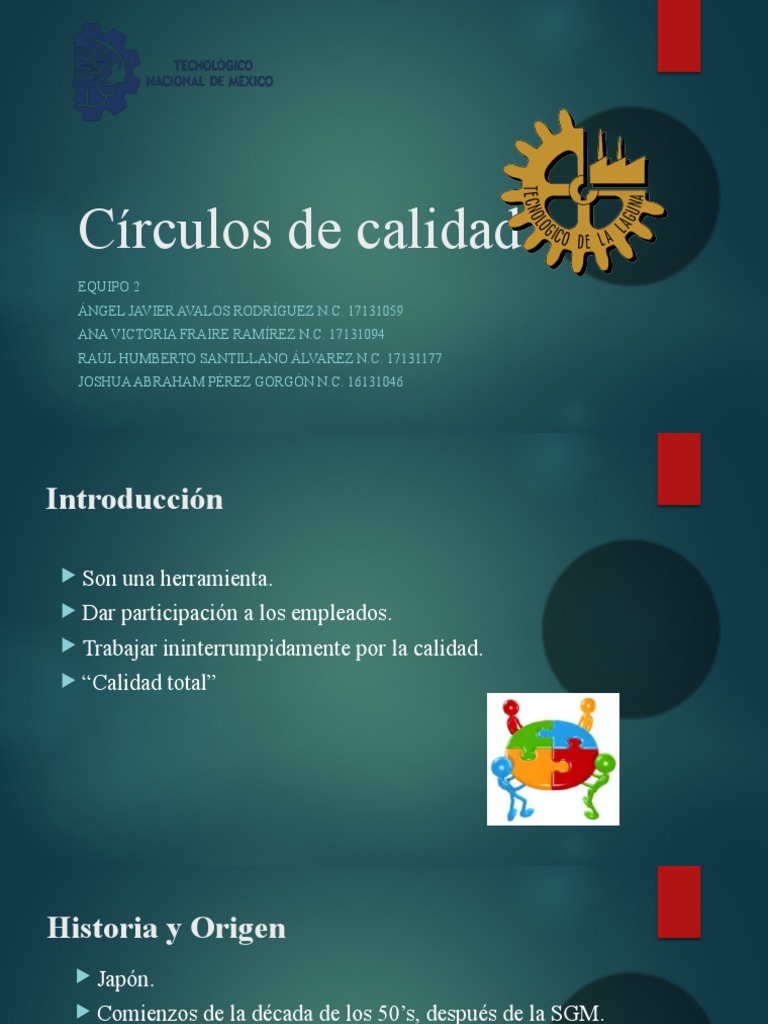 Circulos de Calidad | PDF