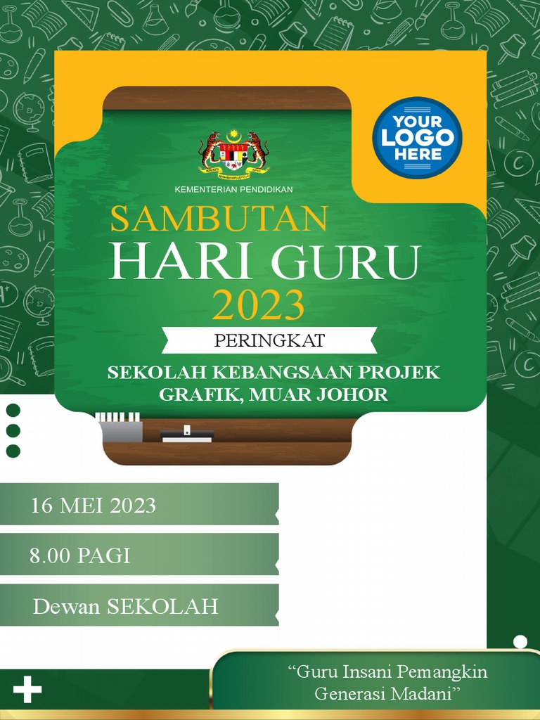 Template Buku Program Hari Guru 2023 by ProjekGrafik | PDF