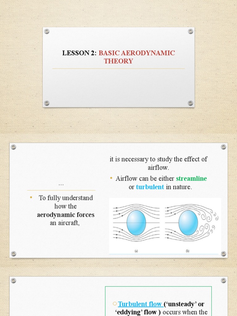 Basic Aerodynamic Theory | PDF | Fluid Dynamics | Airfoil